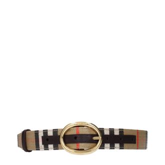 Burberry Femmes Ceinture Tissu Beige