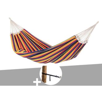 Amazonas Sandals Hamac 3 places Paradiso tropical + Kit attaches T-Strap - Amazonas