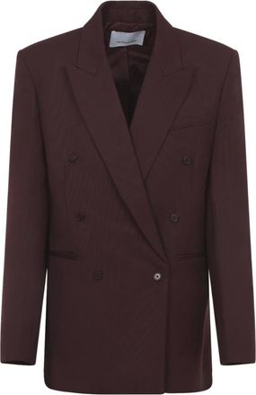 Frankie Shop Femme, Vestes, Rouge, Taille: 36 FR Veste Tailleur