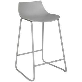 Atmosphera Barhocker Otac Metall - grau Atmosphera cr&eacute;ateur dint&eacute;rieur