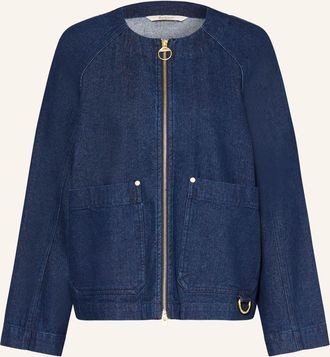 Barbour Jeansjacke Saima blau