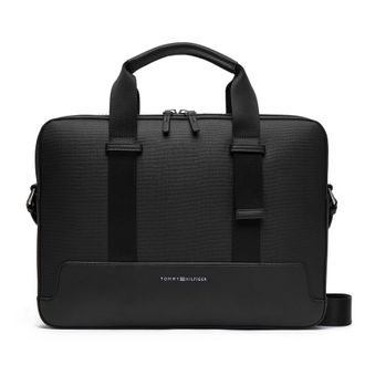 Tommy Hilfiger Laptoptasche Tommy Hilfiger Th Modern Computer Bag AM0AM13637 Schwarz