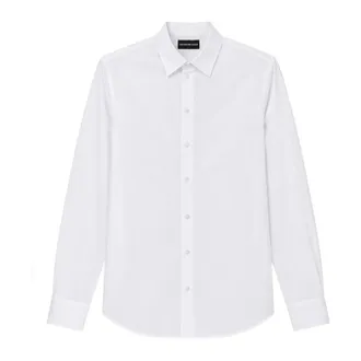 Emporio Armani Homme, Chemises, Blanc, Taille: XS Chemises habill&eacute;es