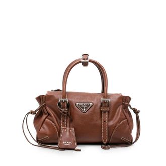 Prada Leather Tote Bag