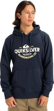 Quiksilver Pull en Polaire TYPED Out Hoodie Homme Noir M