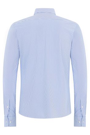 Roberto Ricci Design Mens Long-Sleeve Shirt White Polyamide