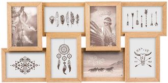 Atmosphera Atmosphera - Fotocollage - Holz - 8 Fotos - Beige