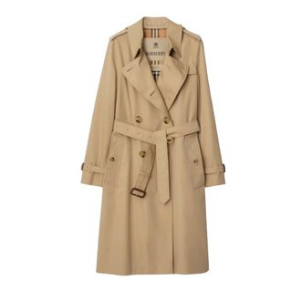 Burberry Trench Manteaux - Femme - Manteaux - Beige - Taille: 34 FR