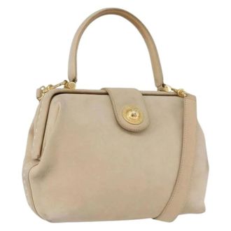 Celine Sac &agrave; main Vintage Pre-owned - Femme - Pre-owned - Beige - Taille: ONE Size