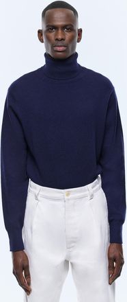 Fursac Pull col roulé en laine et cachemire - Taille XXL - Homme