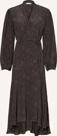 Marc O'Polo Marc Opolo Wickelkleid braun