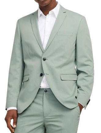 Jack & Jones Herren JPRFRANCO Blazer NOOS Anzugjacke 12199891,Iceberg Green/Fit:super Slim Fit,54