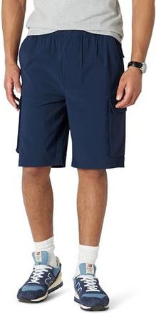 Amazon Essentials Short Cargo Ample pour Homme, 27,9 cm, Bleu Marine, Taille M