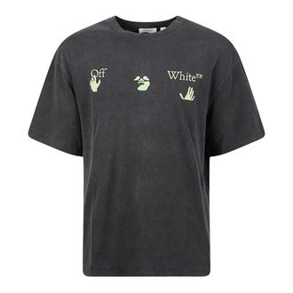 Off-white T-shirt Bacco Arrow Skate - Homme - Tops - Noir - Taille: M