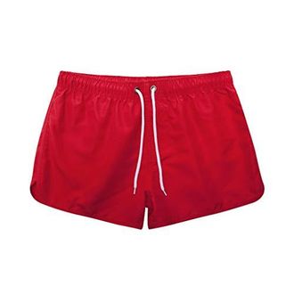 Generic Short de plage pour homme - Pantalon d&eacute;t&eacute; - Surf - &Eacute;pissure - Printemps et natation - Short de bain pour homme - Short de bain d&eacute;contract&eacute; et doux pou