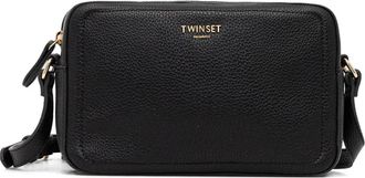 Twin-Set sac à bandoulière à logo - Noir
