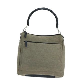 Gucci Sac bandouli&egrave;re en bambou Vintage Pre-owned - Femme - Pre-owned - Beige - Taille: ONE Size