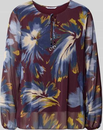 Zabaione Relaxed Fit Bluse mit Allover-Paisley-Print Modell Leonora