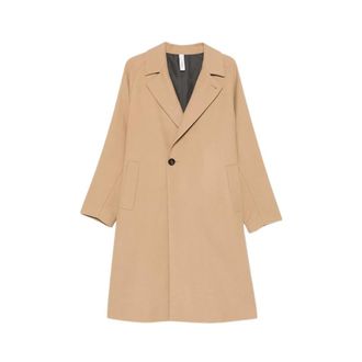 Hev&ograve; Homme, Manteaux, Beige, Taille: S Manteaux ceintur&eacute;s