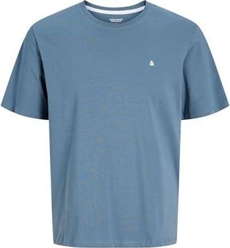 Jack & Jones Jack & Jones Jjepaulos Tee SS Crew Neck Noos T-Shirt, Blue Mirage., XL