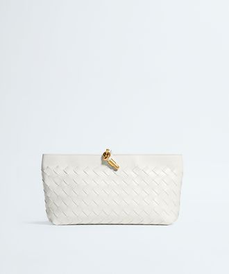 Bottega Veneta Pochette bateau Andiamo - Blanc - Femme - Unisex