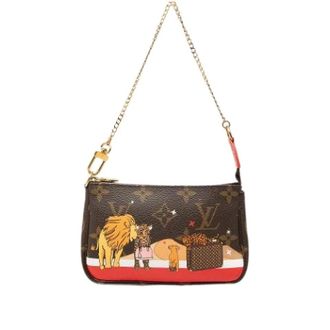 Louis Vuitton Pre-owned Mini Pochette Accessoires - Femme - Pre-owned - Brun - Taille: ONE Size