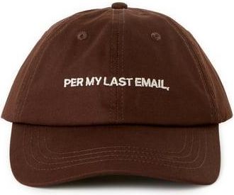 Selected Casquette en coton