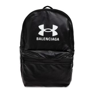 Balenciaga Under Armour Lederrucksack - - Bags - Herren - Schwarzk - ONE SIZE