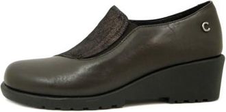 Cinzia Soft Mocassins Femme en Cuir Brun Fonc&eacute;, compens&eacute;e basse, 3976, Marron brun brun brun, 40 EU