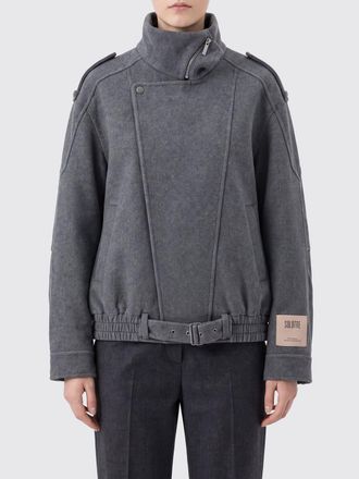 SOLOTRE Manteau Femme couleur Gris