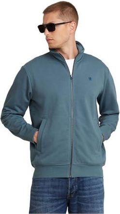 G-Star Sweat Nifous Zip Thru Homme Sweater, Bleu (Avio D25122-d566-1820), M