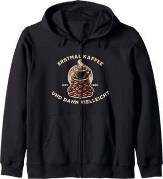 The Art Company Kaffee, Kaffeetrinker, Kaffeefans Kapuzenjacke