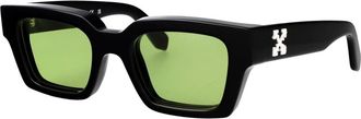 Off-white unisex, Accessoires, Noir, Taille: 53 MM Lunettes de soleil Virgil M