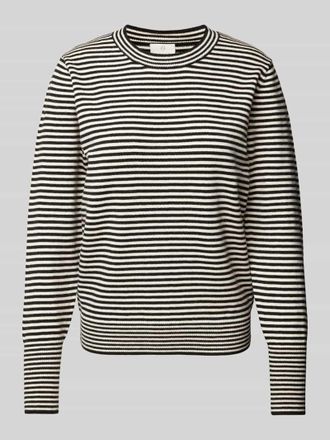 Kaffe Strickpullover mit Rundhalsausschnitt Modell KAnala