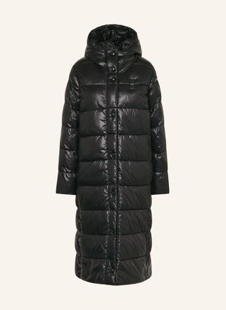 Blauer Steppmantel Bellevue Mit Dupont Sorona-Isolierung schwarz