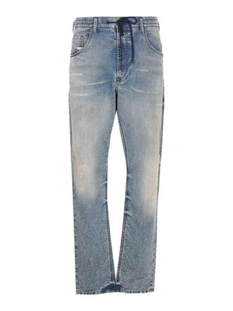 Diesel Jean Droit - Bleu