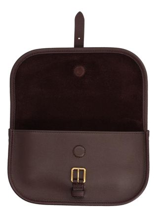 Valentino Garavani Mens Antibes Bag Brown Leather Shoulder
