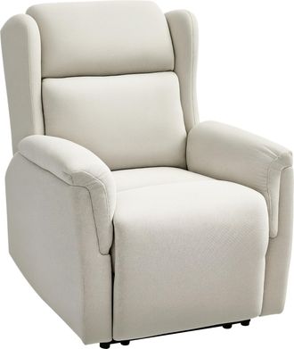 HOMCOM Relaxsessel, Fernsehsessel mit Liegefunktion, TV-Sessel mit Taschenfederkern, Gepolstert Liegesessel, Ruhesessel bis 150 kg belastbar f&uuml;r Wohnzimmer, 