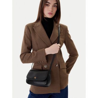 Calvin Klein Handtasche Calvin Klein Ck Flap Camera Bag LV04F3421G Schwarz