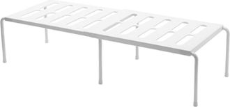 Angoily K&uuml;chenregal aus Kunststoff Wei&szlig; Platzsparendes Mehrlagiges Schuhaufbewahrungsregal f&uuml;r Wohnzimmer und Schlafsaal Vielseitiger Schuhhalter und Ordnungs