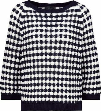 Monari Damen, Strickwaren, Blau, SGr&ouml;&szlig;e