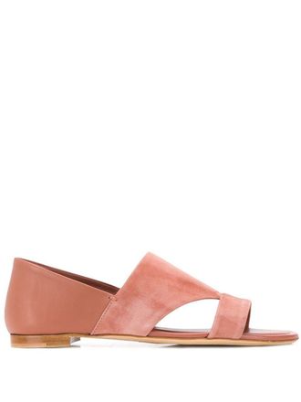 Tod's sandales &agrave; d&eacute;coupes - Rose