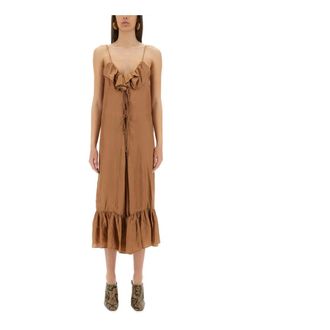 Dries Van Noten W.w. Kleid - - Dresses - Damen - Beige - S