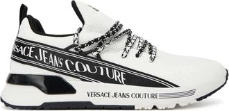 Versace Jeans Couture Homme, Chaussures, Blanc, Taille: 43 EU Dynamic Baskets