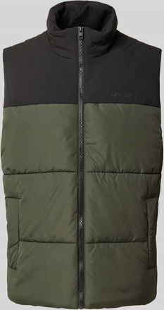 Jack & Jones Regular Fit Weste mit Stehkragen Modell RAZE