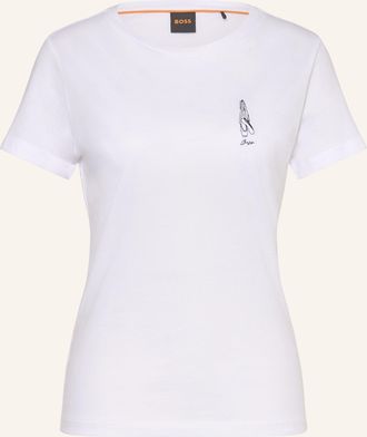 HUGO BOSS T-Shirt Elove weiss
