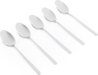 Russell Hobbs RH03432EU7 Teelöffel 6er Set - Wiener Edelstahl Kaffeelöffel Besteck Set, Spiegelpoliertes Finish Besteck, Teelöffel Geschirr für zu Hause, Restaurant