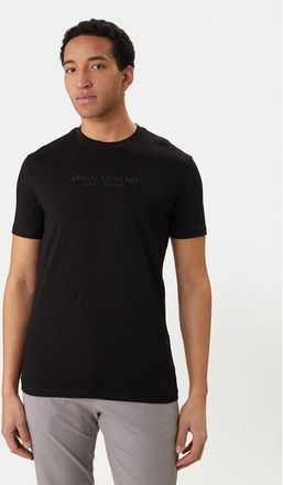 A|X Armani Exchange T-Shirt XM001280 AF10361 MC09E Schwarz Regular Fit