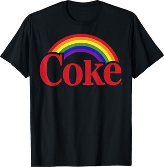 Coca Cola Ware Pride Rainbow Logo T-Shirt