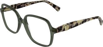 Longchamp Femme, Accessoires, Vert, Taille: 53 MM Monture optique carr&eacute;e